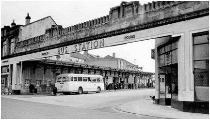 Shop and Entrance at Falkirk Bus Station – Falkirk Local History Society