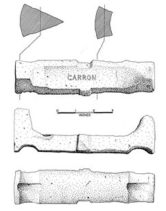 Carron-made Langridge Shot from the Siege of Yorktown – Falkirk Local ...