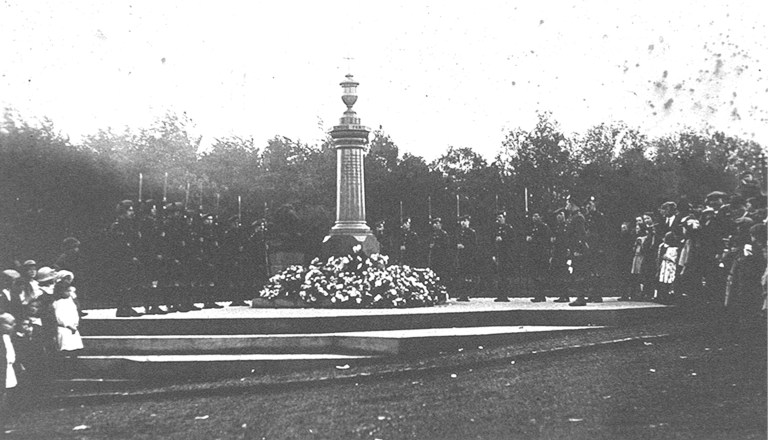 Slamannan War Memorial – Falkirk Local History Society